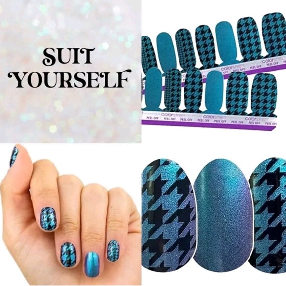 Color Street | Makeup | Color Street Blue Nail Strips | Poshmark
